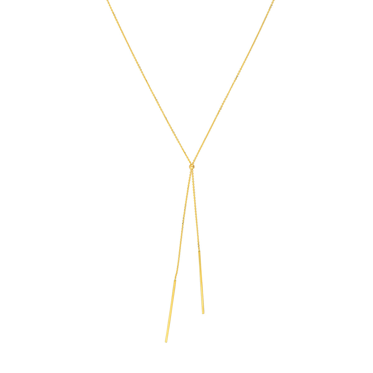 Double Staple Bar Lariat Necklace – G&H Jewelers & Gemologists